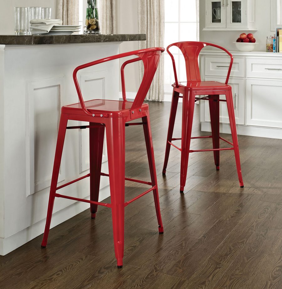 Red Bar Stools: Why Aren’t You Using Them in Your Home Bar? – Bar ...